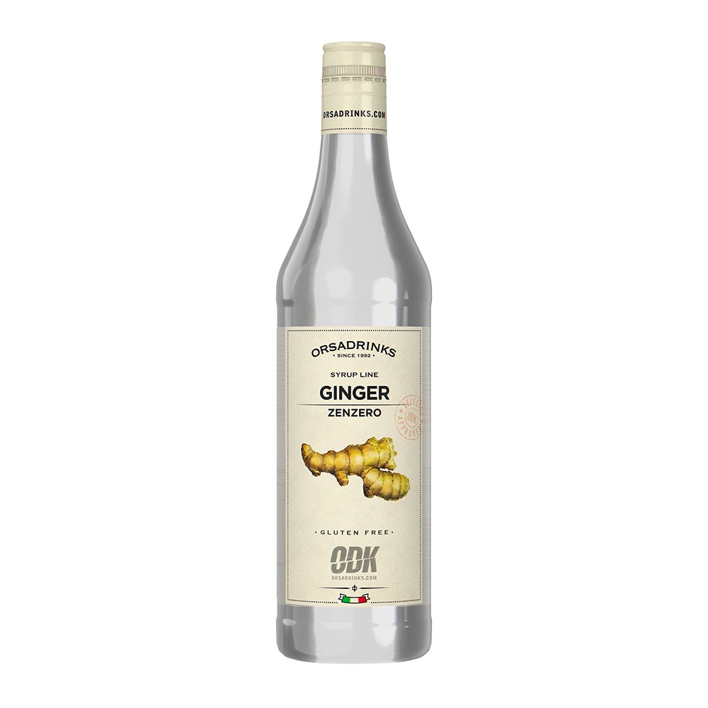 SYRUP “ODK” GINGER 750ml – coffeeland